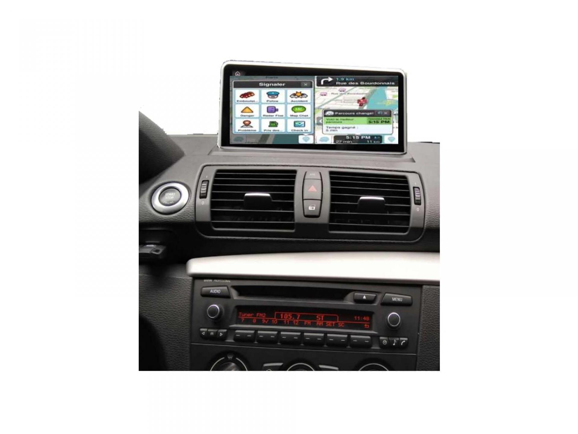 Autoradio AndroÏd Gps Bluetooth Bmw Serie 1 E81 E82 E87 E88